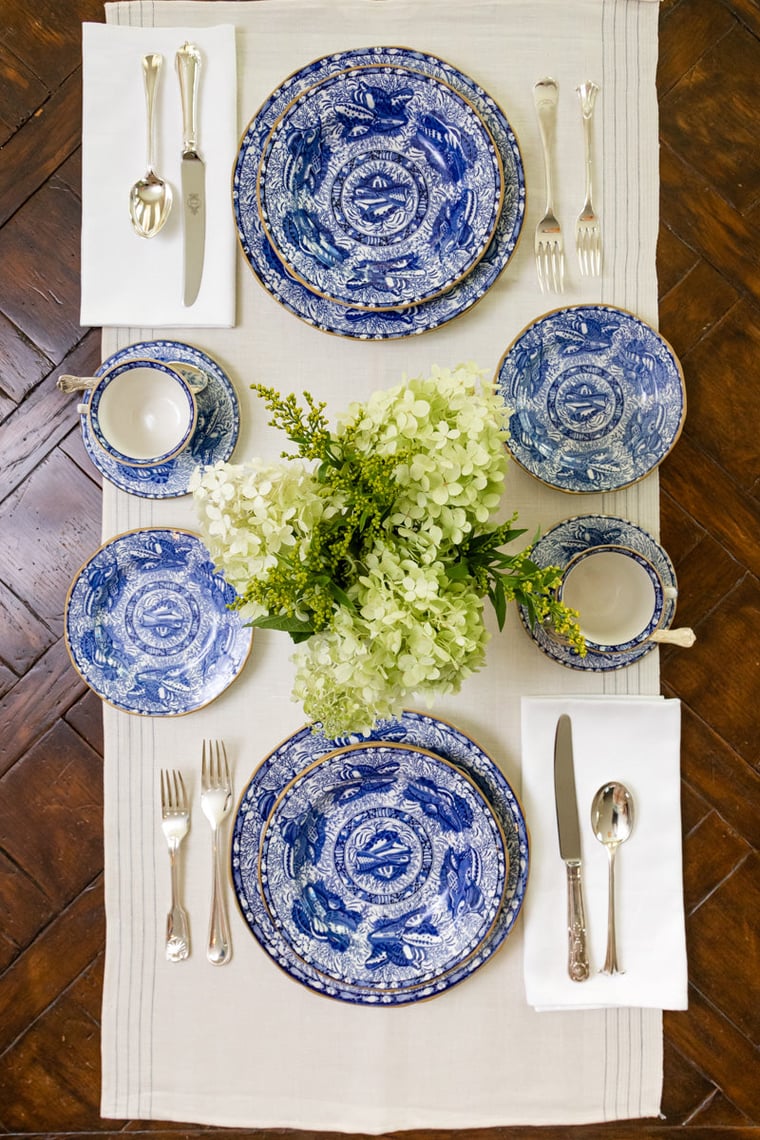 Vintage Mottahedeh "Torquay" - Service for 8 | Posh Chicago | Chicago, IL