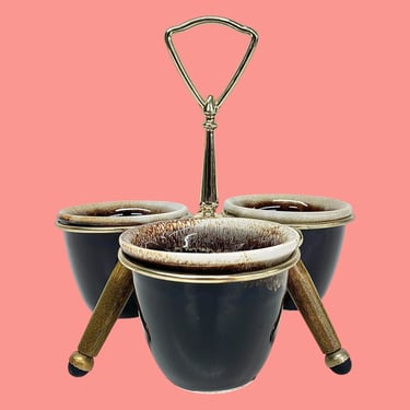 Vintage Pfaltzgraff Condiment Caddy Retro 1960s Mid Century ...