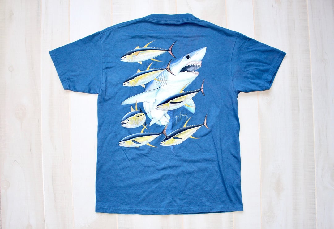 Vintage 90s Fish T Shirt, 1990s Shark Tee, Ocean, Underwater ...