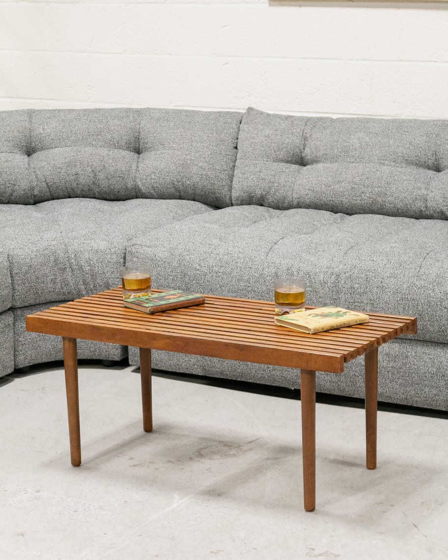 Modern Slat Coffee Table | Sunbeam Vintage | Highland Park - Los ...