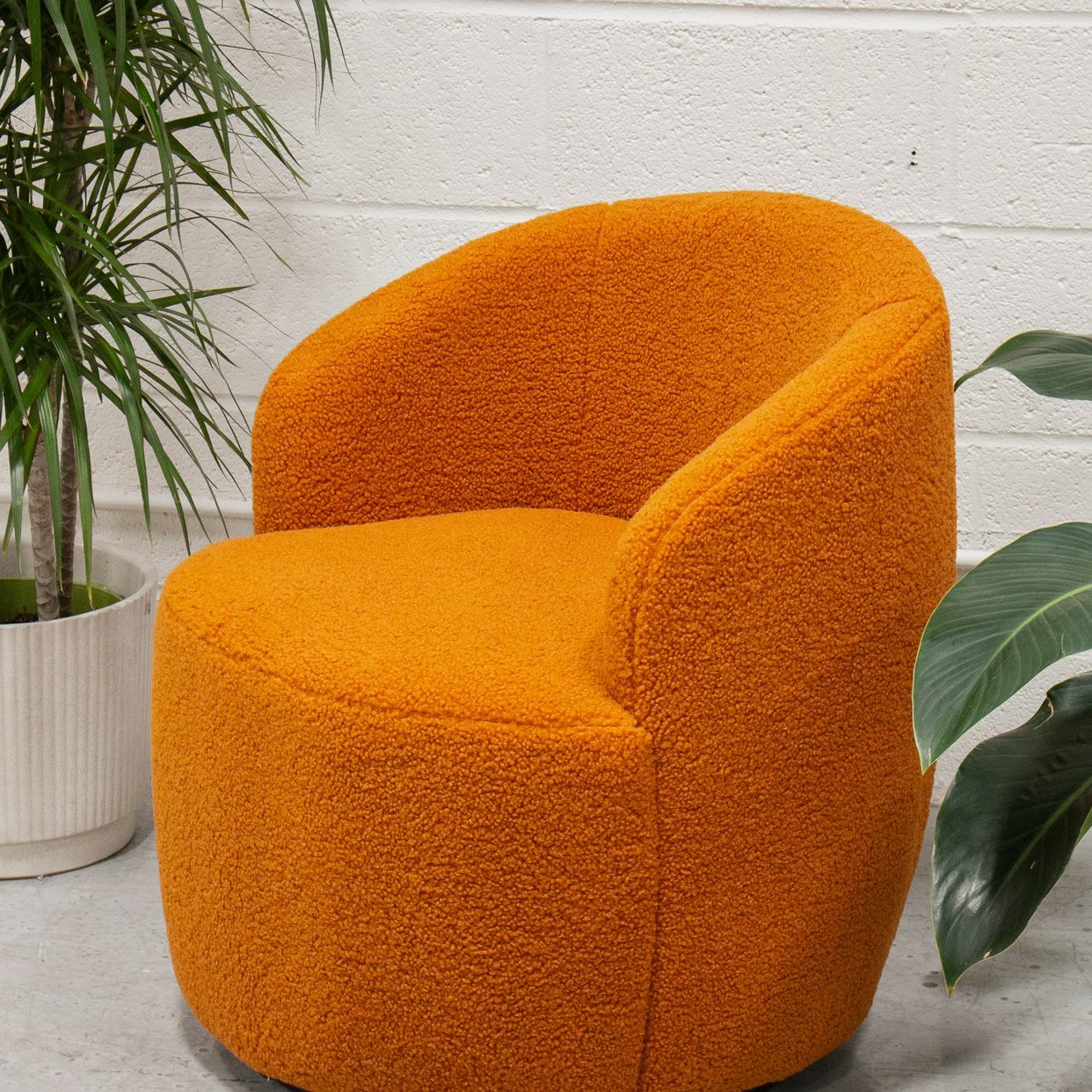 Teddy Bear Brown Swivel Chair | Sunbeam Vintage - Highland Park - Los ...