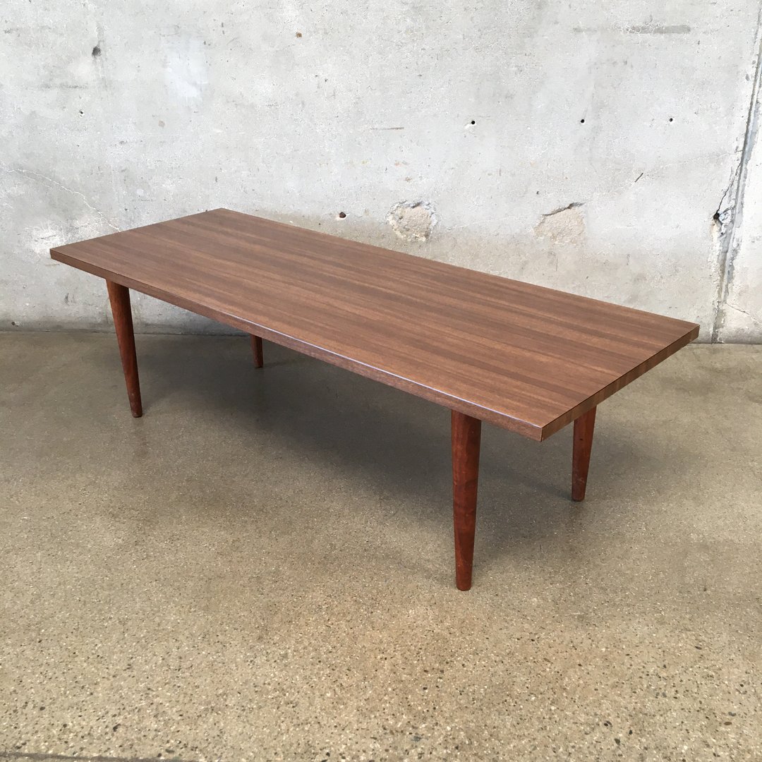 Vintage Mid Century Modern Formica Coffee Table | Urban Americana ...