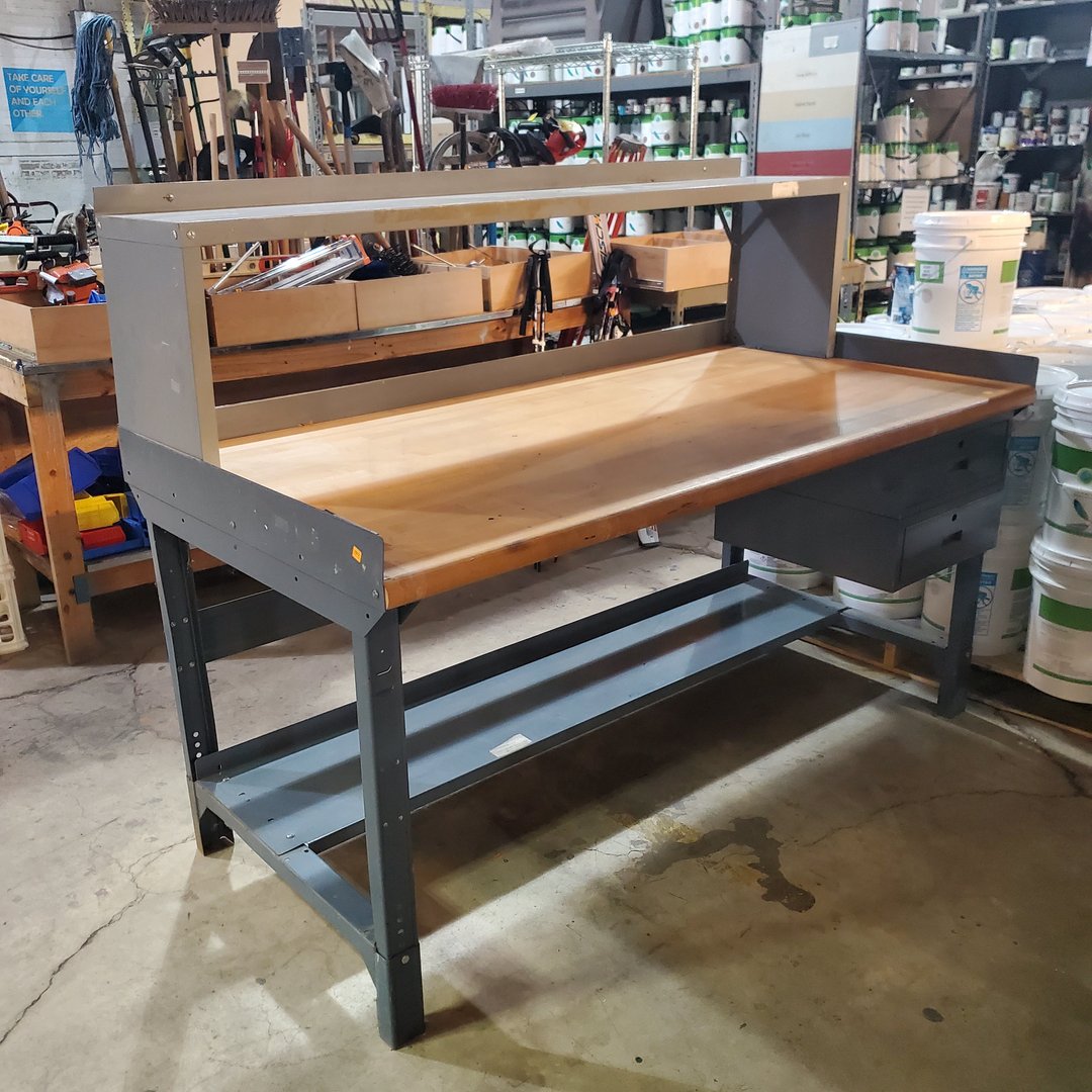 Heavy-Duty 6-Ft Hallowell Workbench | Community Forklift | Edmonston, MD