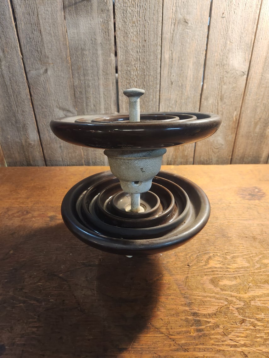 High Voltage Ceramic Suspension Insulators 10 x 12 | Earthwise ...