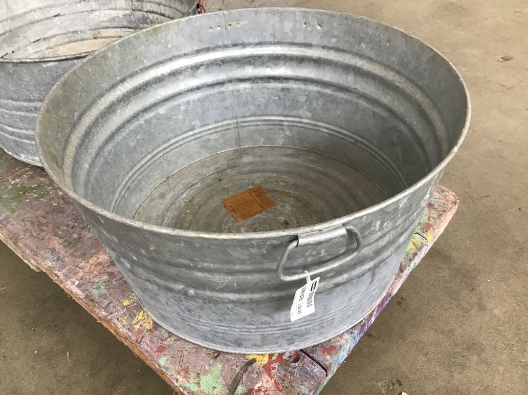 Galvanized Wash Tub (Seattle) | Second Use | Seattle and Tacoma, WA