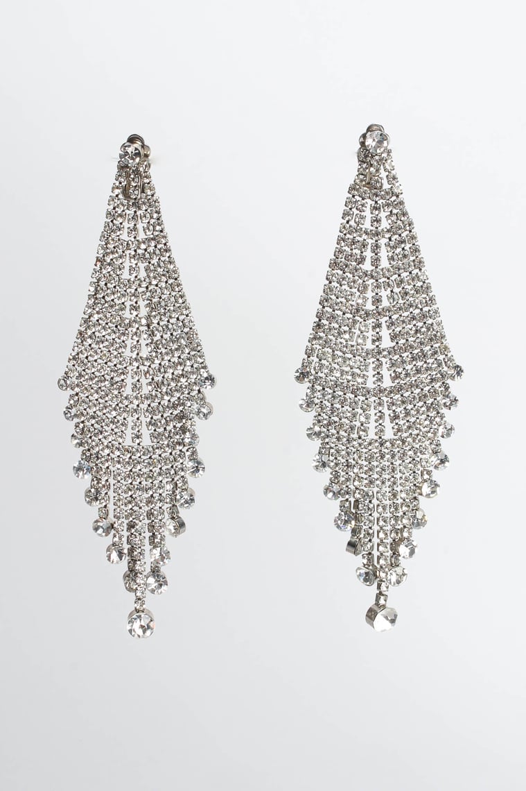Waterfall Rhinestone Earrings | Recess | Los Angeles, CA