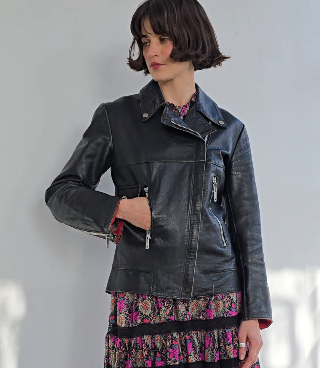British Leather Moto Jacket (M) | Banshee - Portland, OR | ATTIC