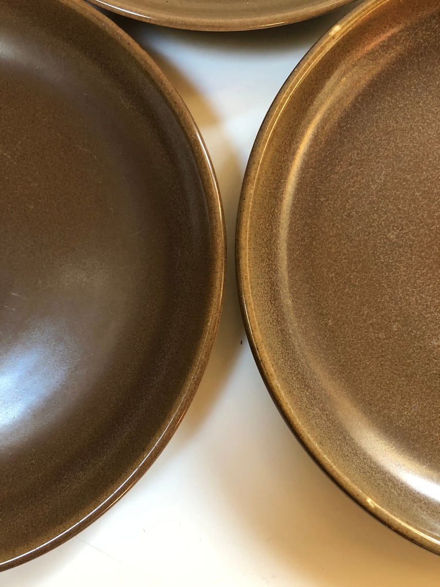 Russell Wright Iroquois small plates Mid Century Pottery Side Plates ...