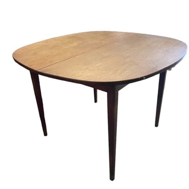 Walnut Mid Century Rounded Edge Square Dining Table EK221-20 | Goodby ...