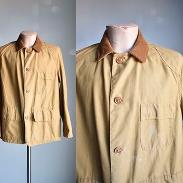 Vintage Canvas Hunting Jacket / Vintage American Field Hunting | Milk ...