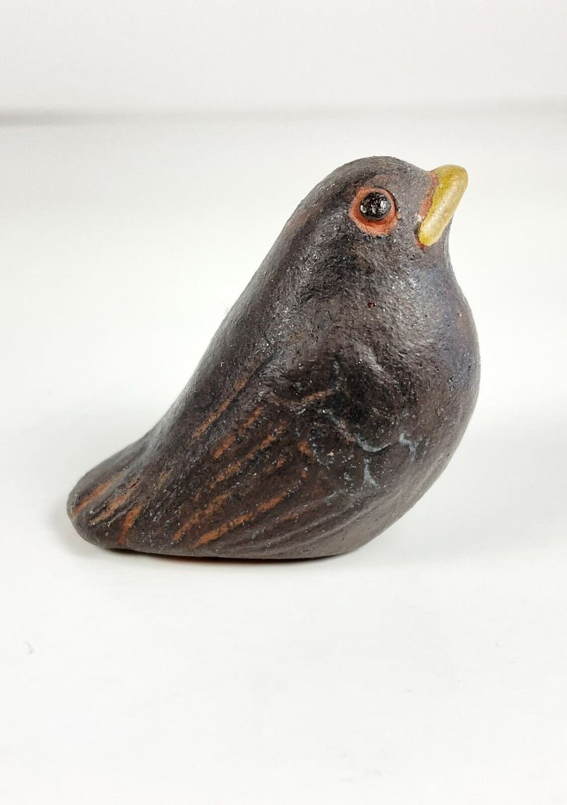 Rare Mid Century Modern Thyssen Keramik Danmark Red Clay Bird | Season ...