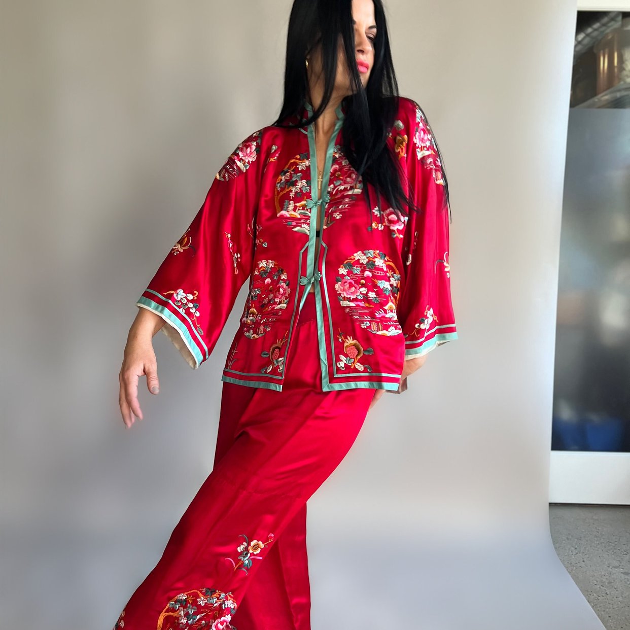 Vintage Chinese Silk Tang Suit Separates Authentic | Speak Vintage ...