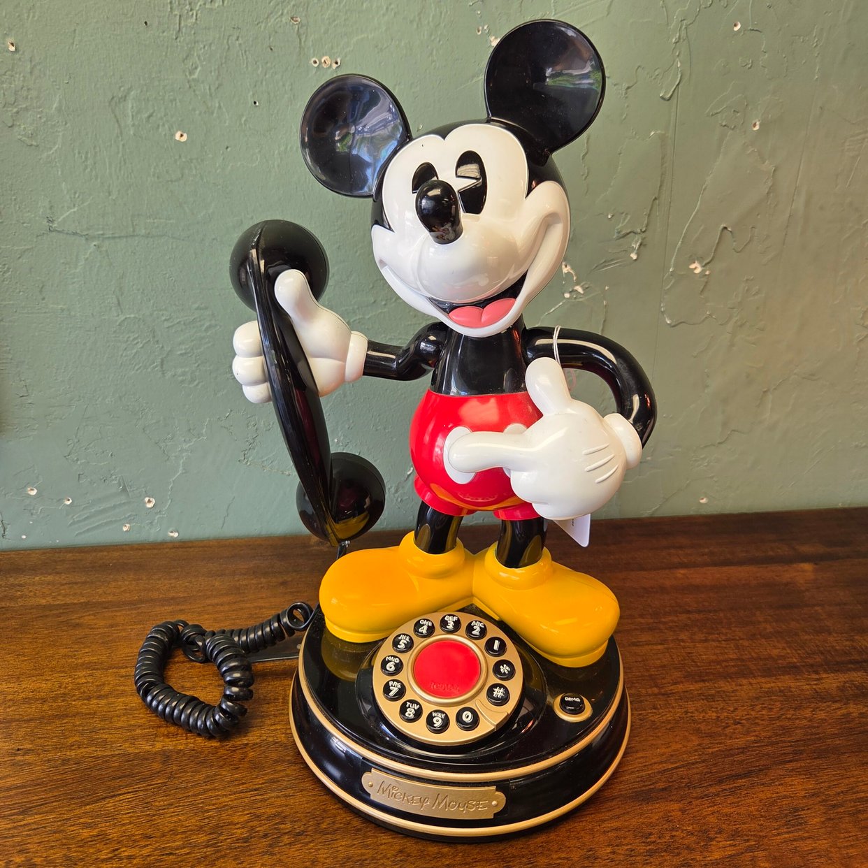 Animated Talking Mickey Mouse Phone | The Furniture Guy Consignment Store - Seattle, WA | ATTIC