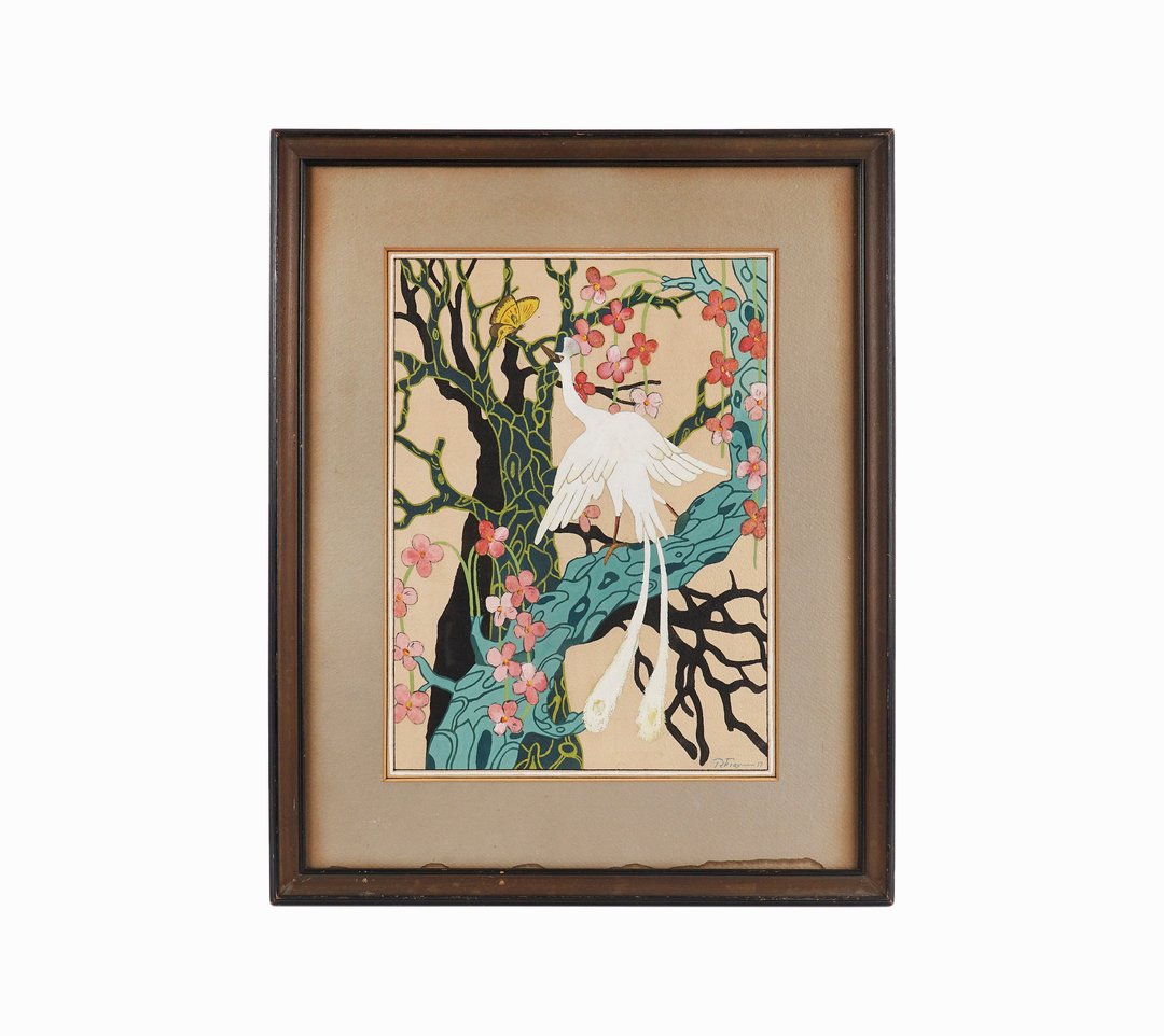 1917 Ray Frey Antique Oil Painting on Paper | Vintage Inquisitor ...