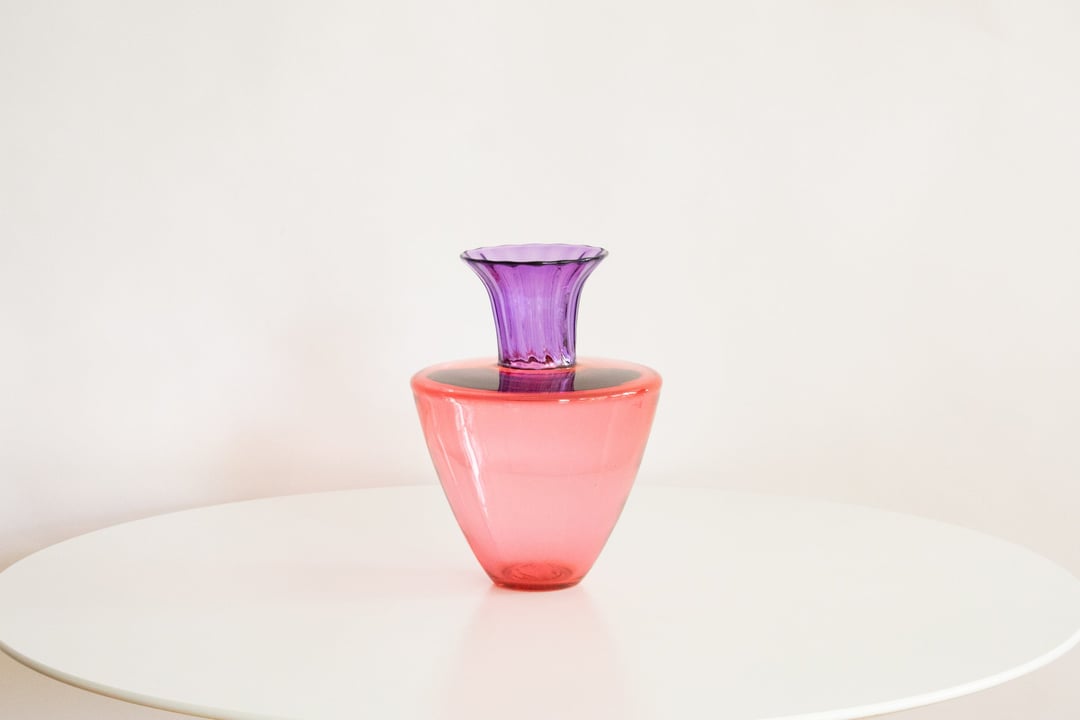 Mark Weiner Glass Vase | Reside | Cambridge, MA
