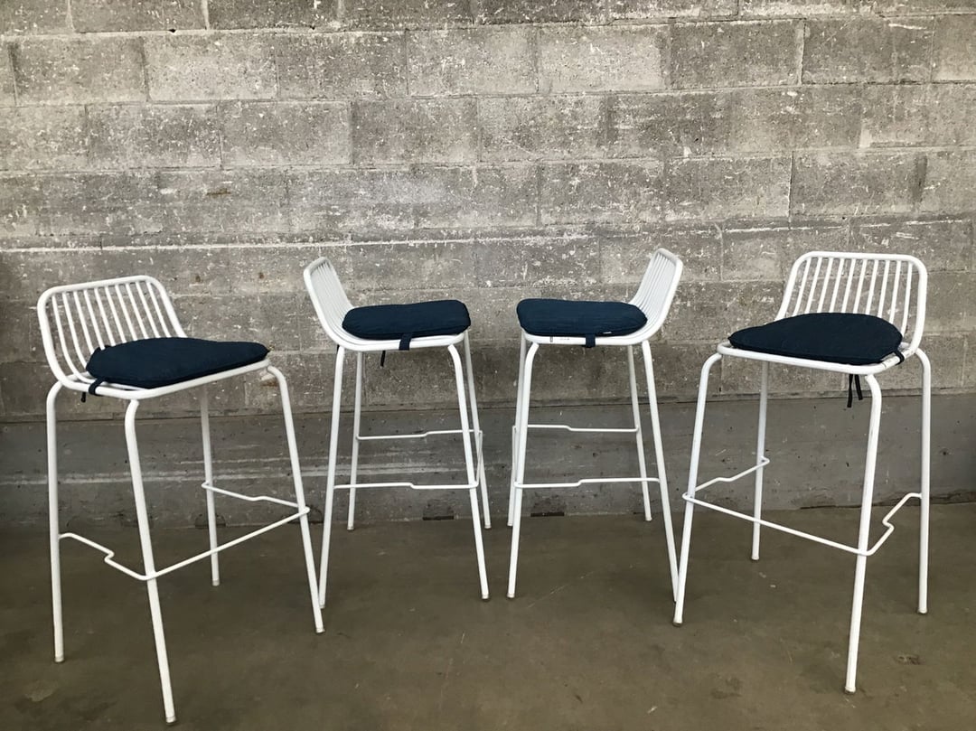 Metal Slatted Chair Set (Seattle) | Second Use | Seattle and Tacoma, WA