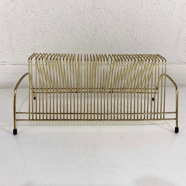 Vintage Record Stand 45 45RPM 7 Inch Holder MCM Storage | Check Engine ...