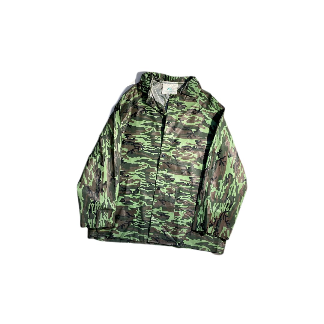 Vintage Camo Rain Jacket | Glorydays Fine Goods | Vancouver, BC