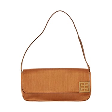 Givenchy Brown Canvas Shoulder Bag | Treasures of NYC | New York, NY