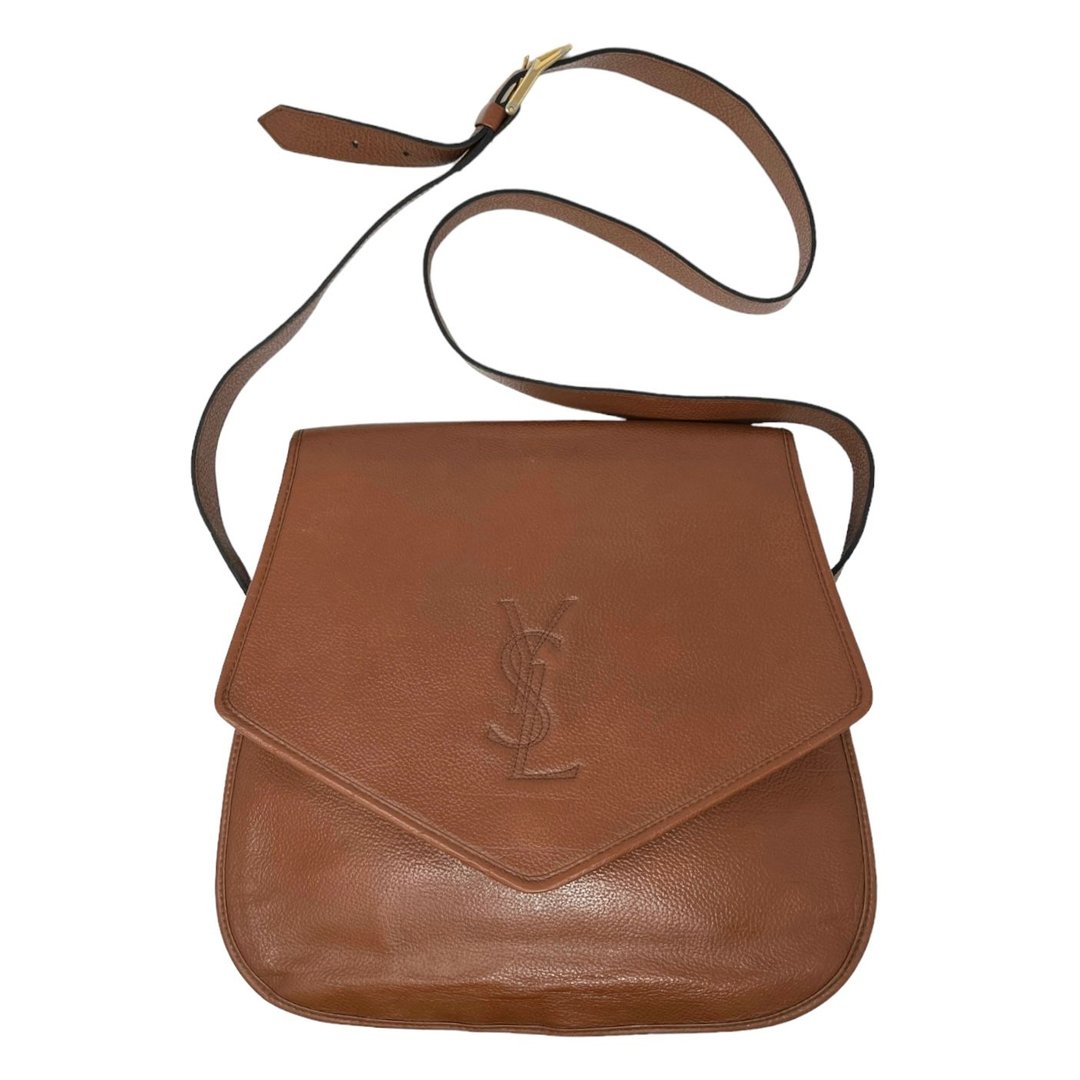 YSL Brown Logo Crossbody | Treasures of NYC | New York, NY