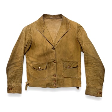 Vintage 1930s Women's Suede COSSACK Jacket ~ XS to S ~ Aviator ...