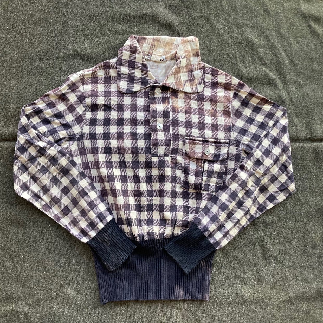 S M 70s does 40s Cotton Flannel Gaucho | Collecting Dust Vintage ...