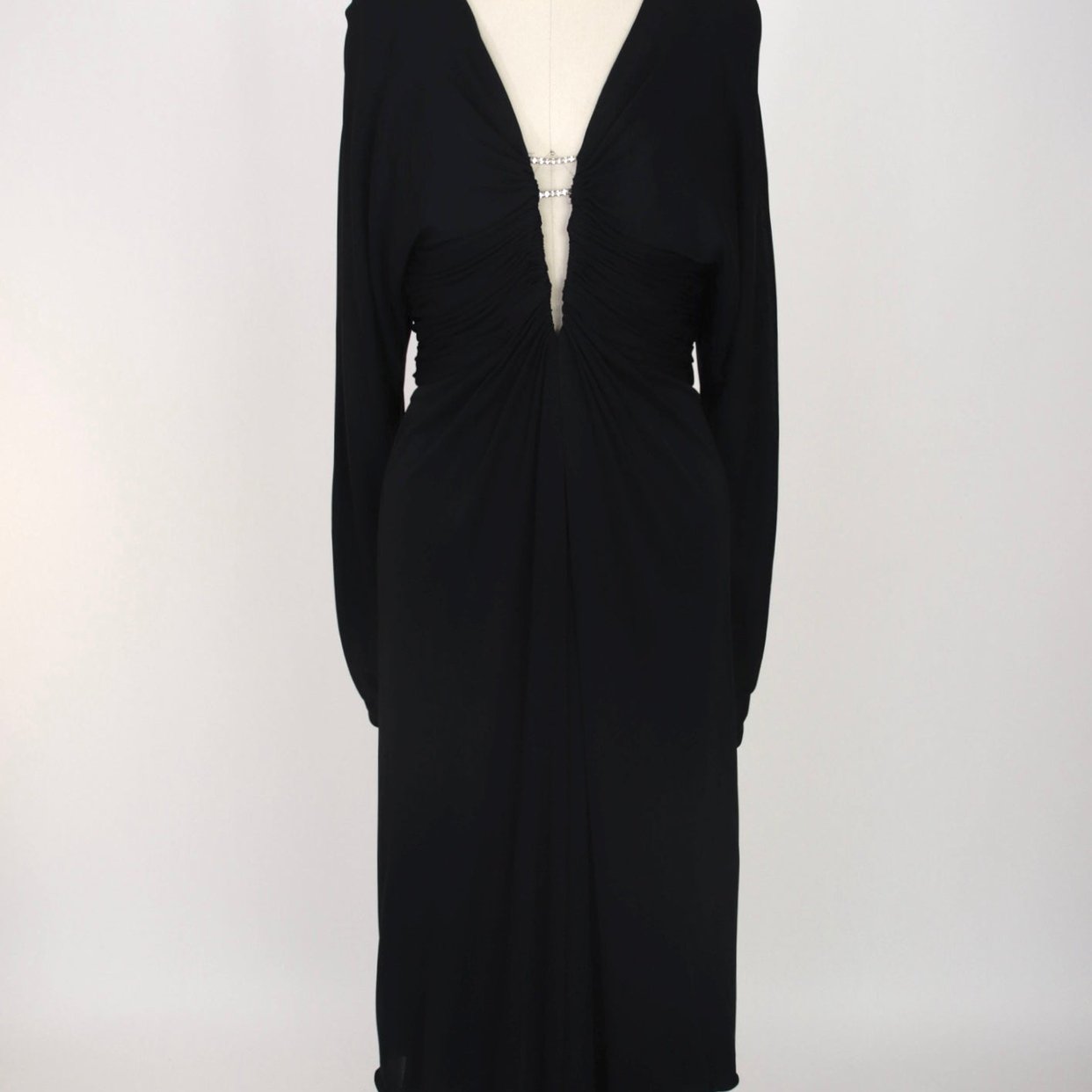 Estévez Crepe Jersey Draped Dress | Mercy Vintage - Oakland, CA | ATTIC