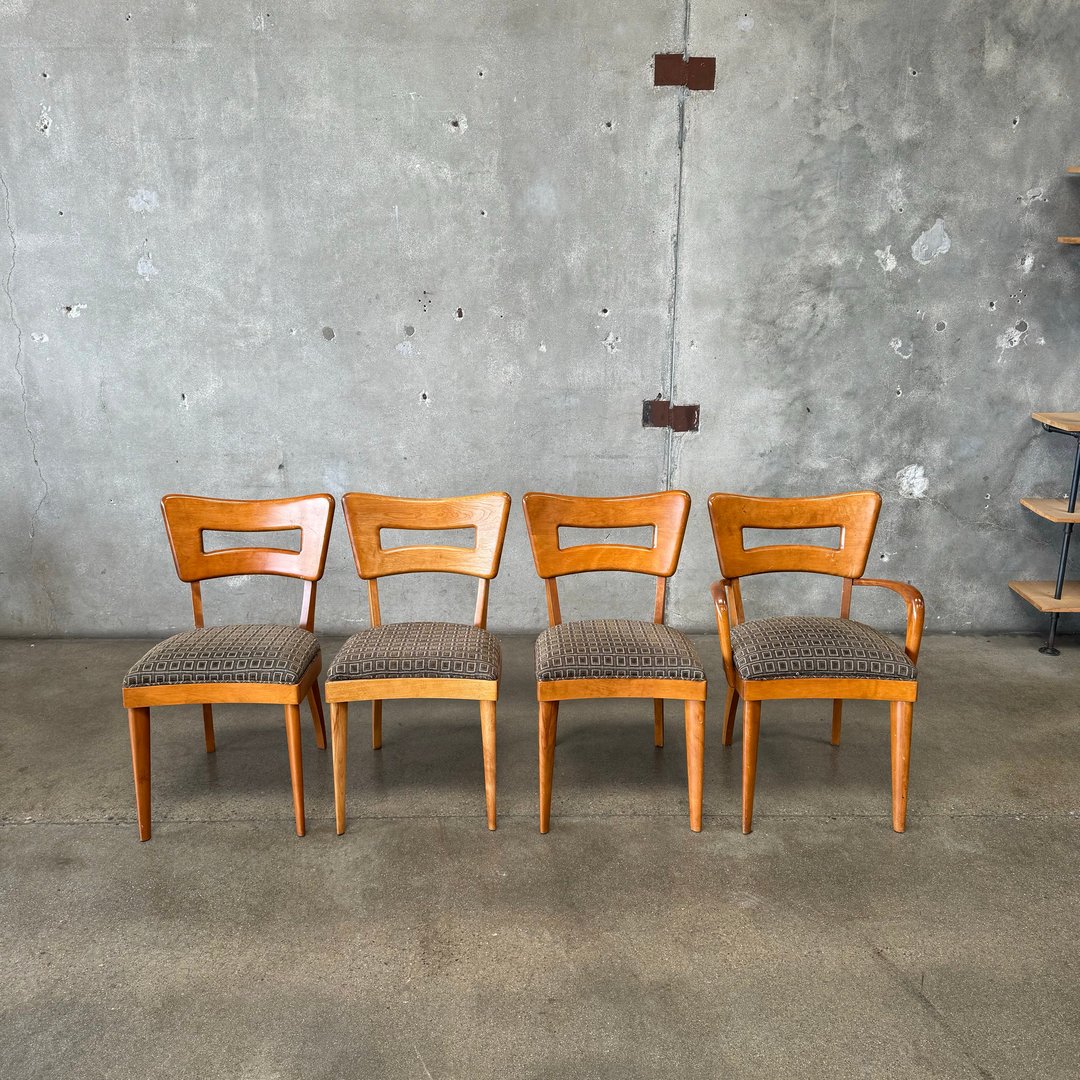 Set of 4 Heywood Wakefield Dog Bone Chairs | Urban Americana | Long ...