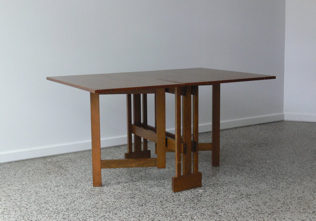Danish Inspired Gate Leg Drop-Leaf Dining Table | CoMod | Kansas City, MO