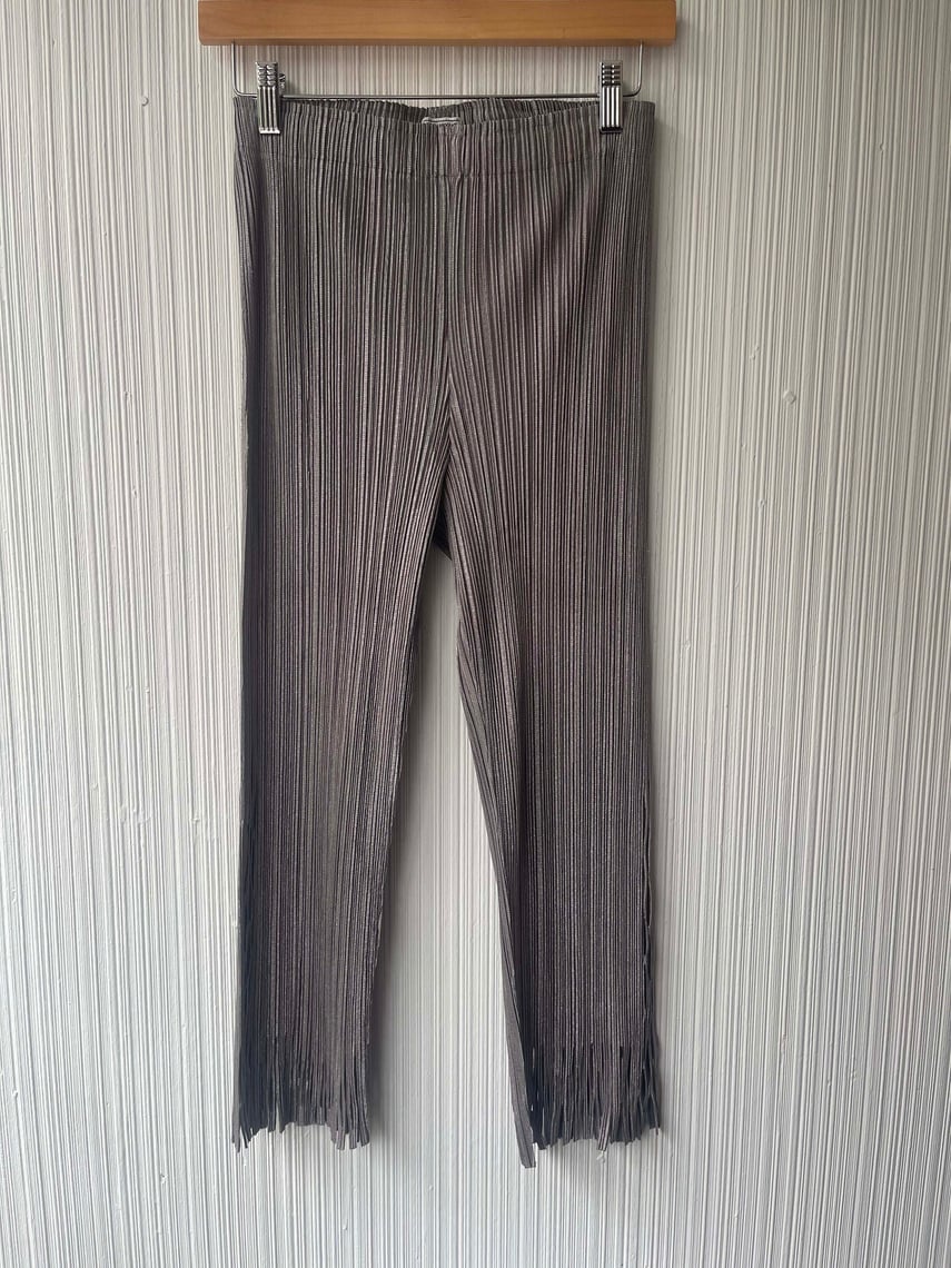 Issey Miyake Pleats Please grey pants | Moore Vintage Archive | Philadelphia, PA