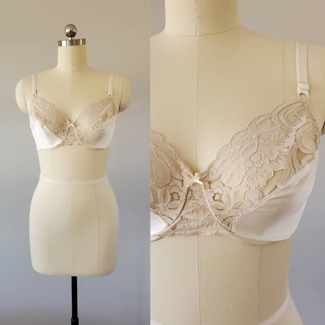 1980s Vanity Fair Bra Made 80s Lingerie 80's Women's Vintage Bra Size ...