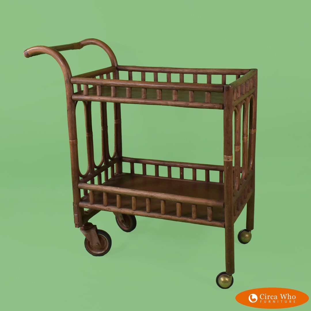 Bamboo Bar Cart | Circa Who | West Palm Beach, FL