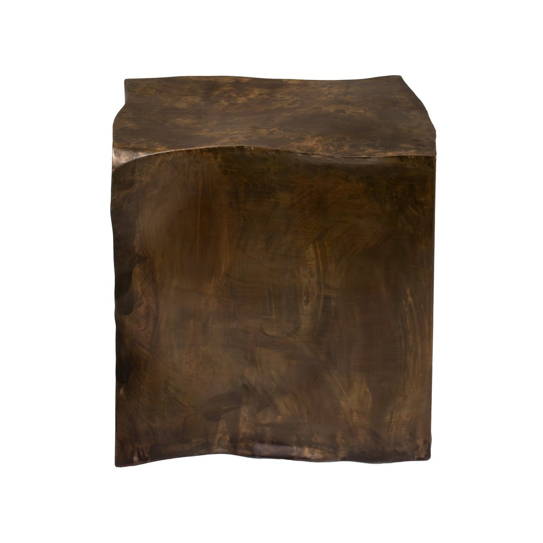 Philip and Kelvin LaVerne Rare Hand-Brazed Cube Table 1970s | Lobel ...