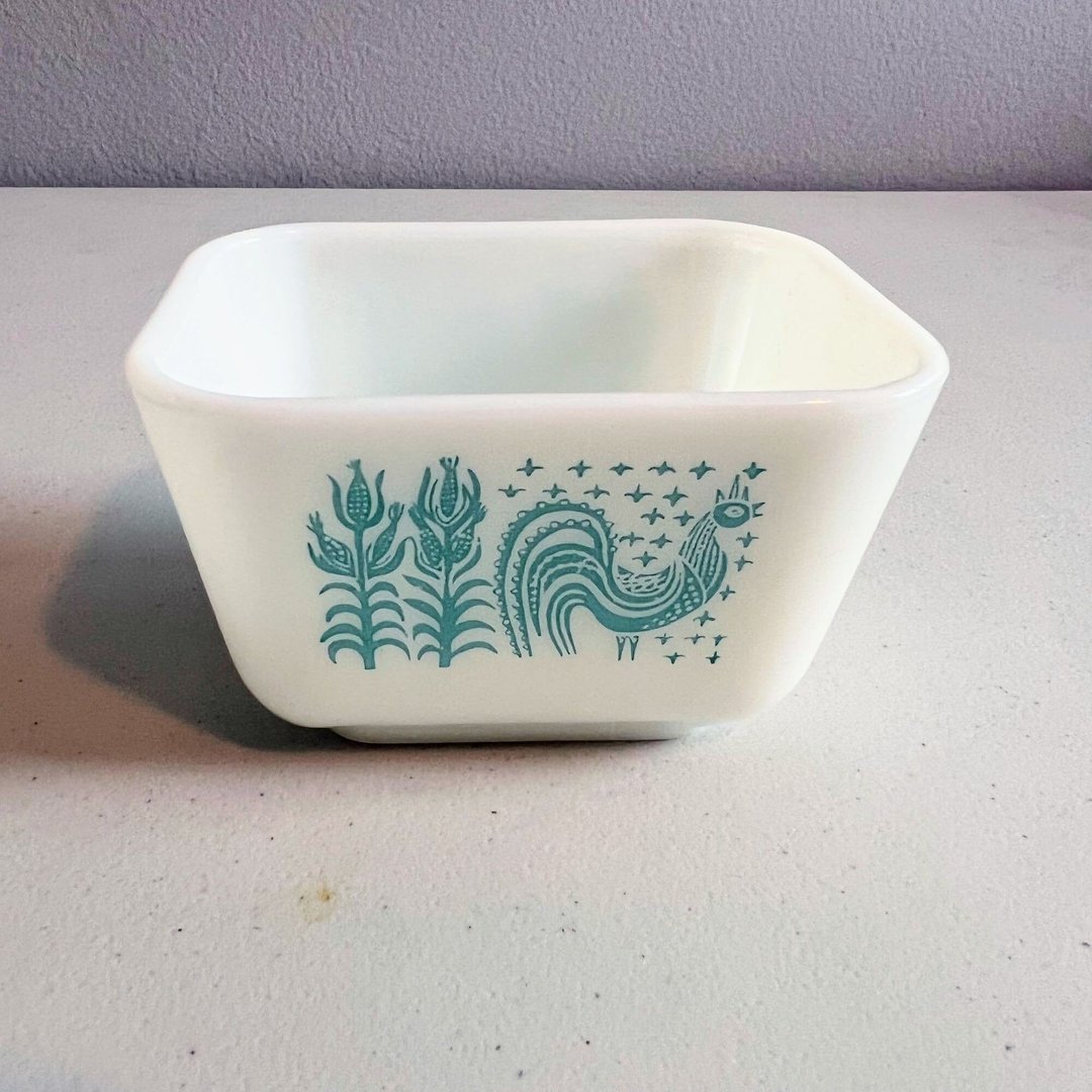 Vintage Pyrex Butterprint Small Refrigerator Dish 501 | Over the Years ...