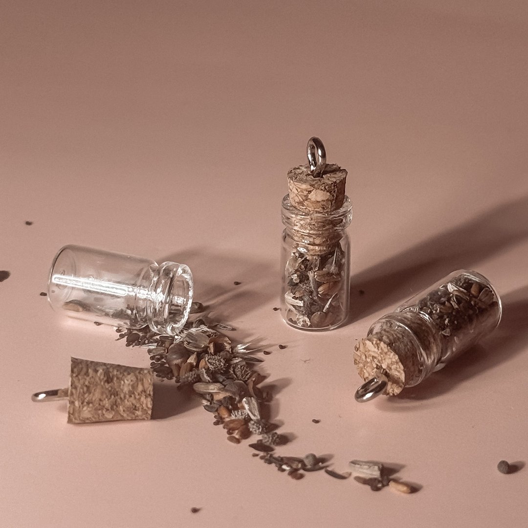 Wildflower Seed Vials (Pack of 5) | Concrete Poppy Design | Denver, CO