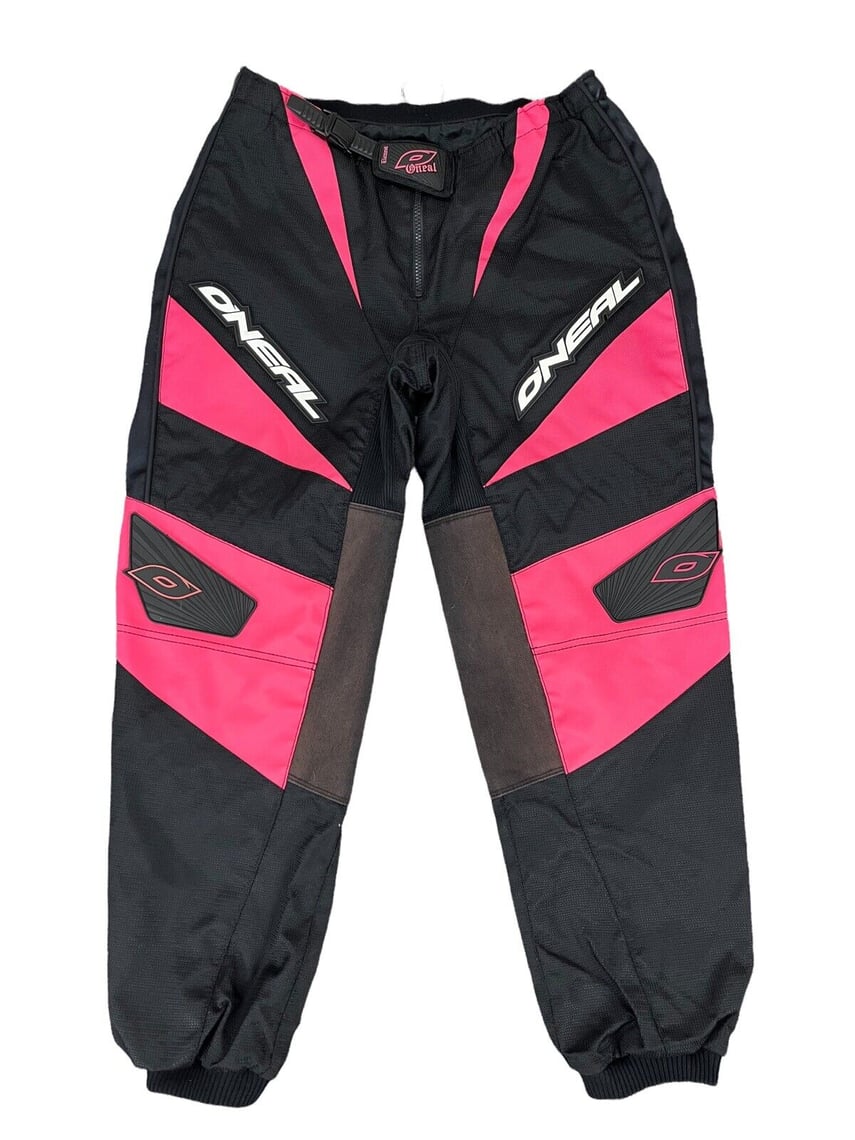 Women’s Oneal Element Black & Pink Motocross ATV Dirtbike Pants ...