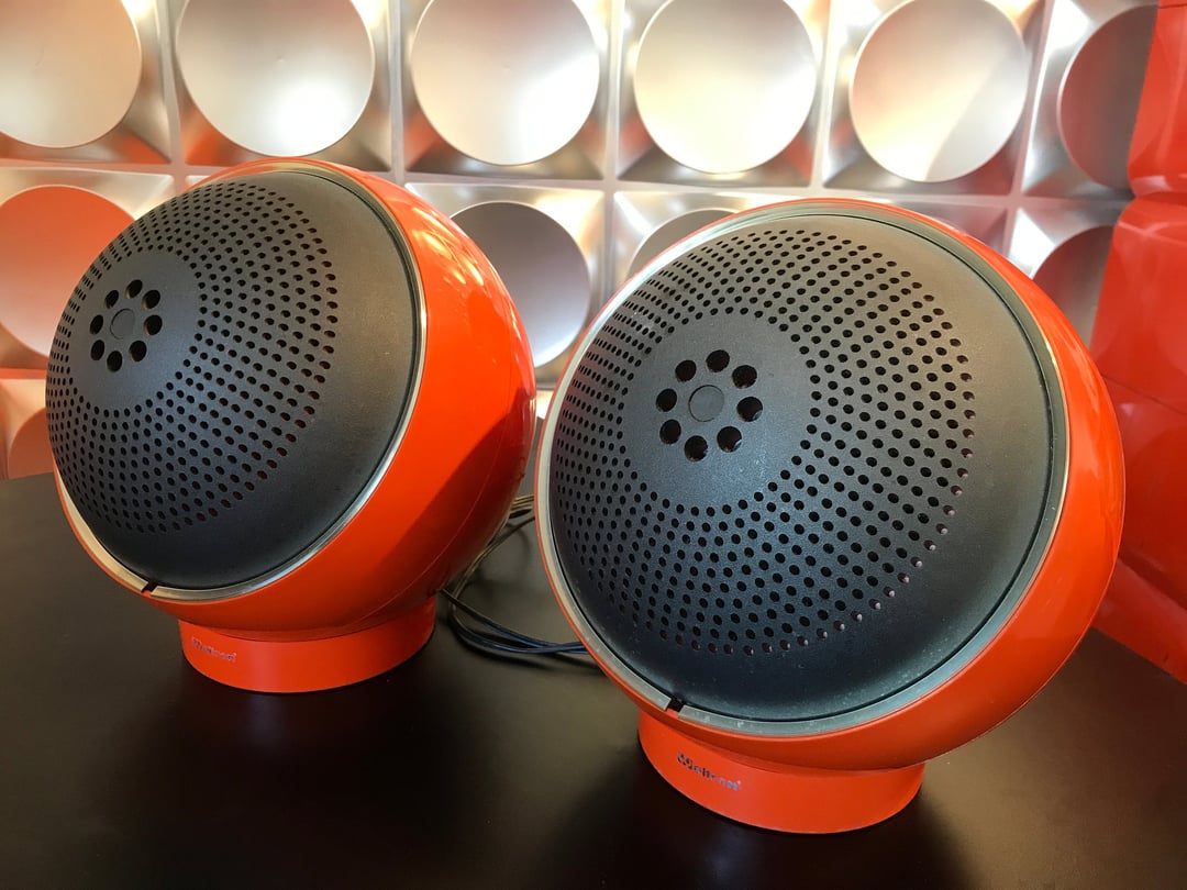 101424345 - ORANGE GLOBE EXT SPEAKERS - WELTRON 2003 - LISTEN ...