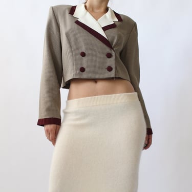 90s Cropped Tailored Jacket | Wornable | Philadelphia, PA