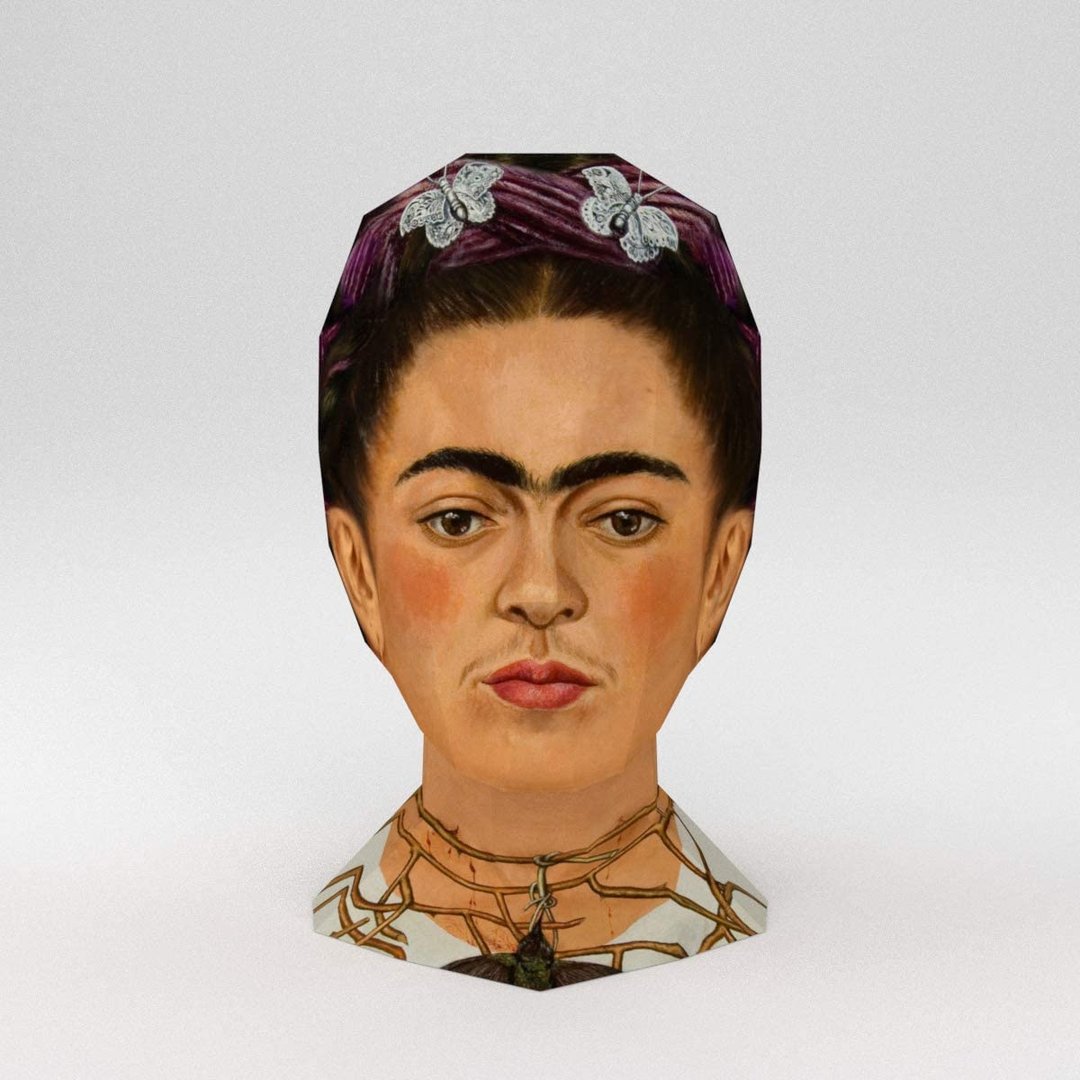 Paper Craft Model | Frida Kahlo | National Museum of Women in the Arts ...