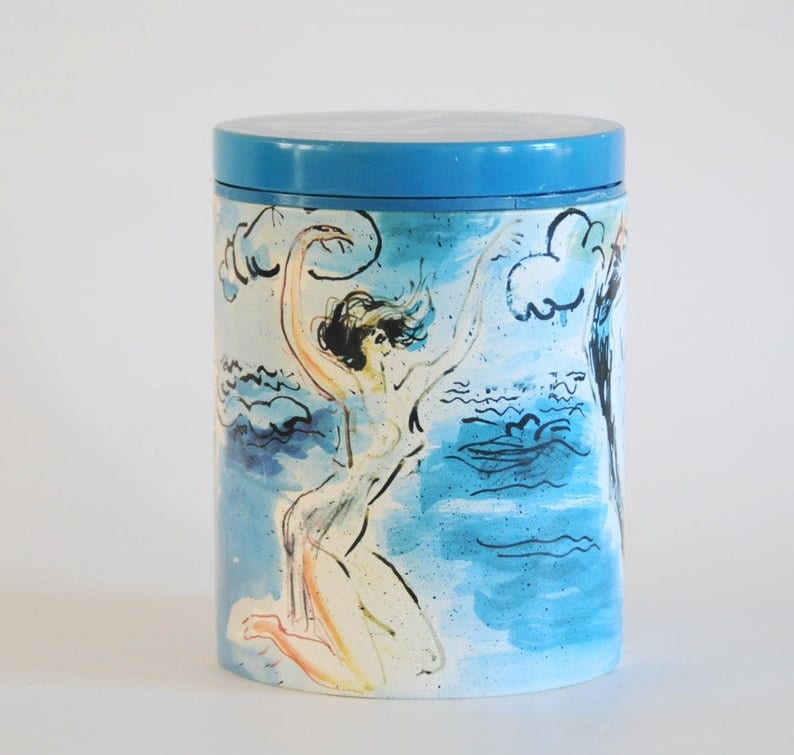 Danish IRMA Tin canister. Modern Coffee Tin. Hans | Happy Moose Vintage ...