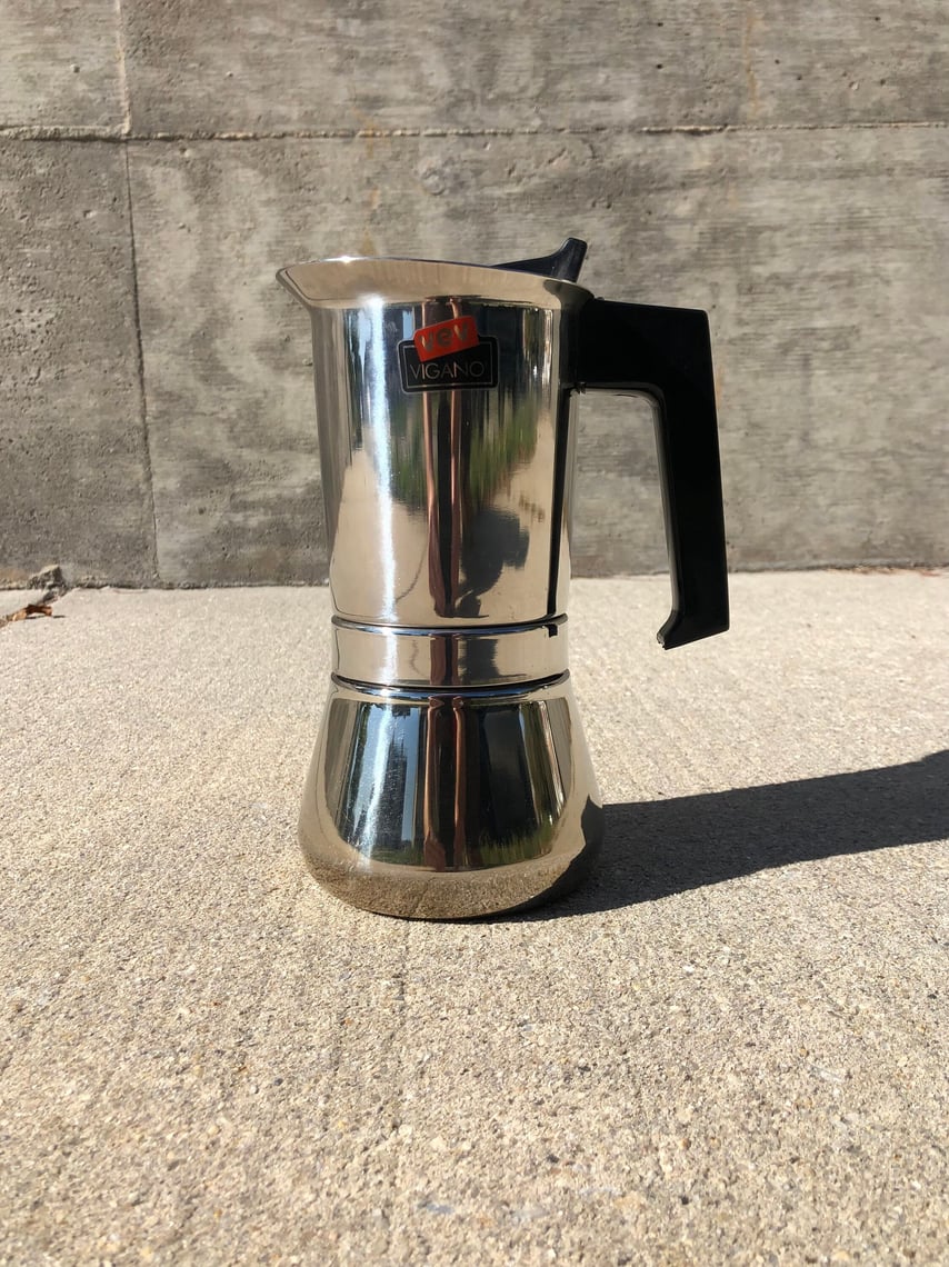 Vintage Vev Viganò Vespress Stovetop Espresso Maker - Made In ...