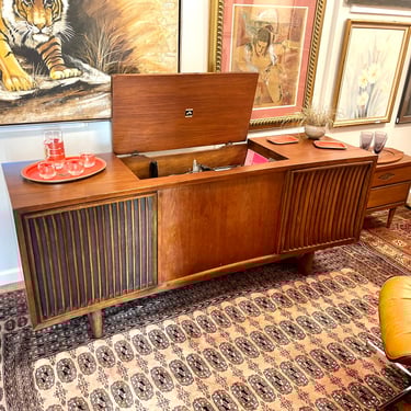 Midcentury Modern RCA Victor New Vista High Fidelity Stereo Cabinet ...