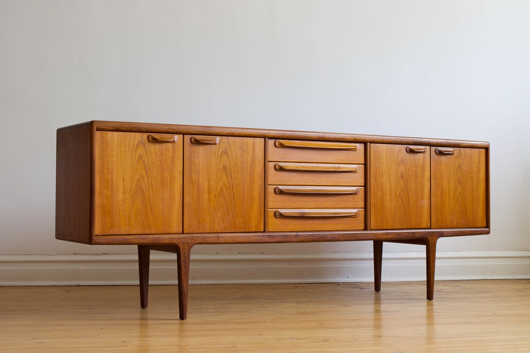 Mid Century Danish Modern Younger Credenza | Spaced Out Studio | Albany ...