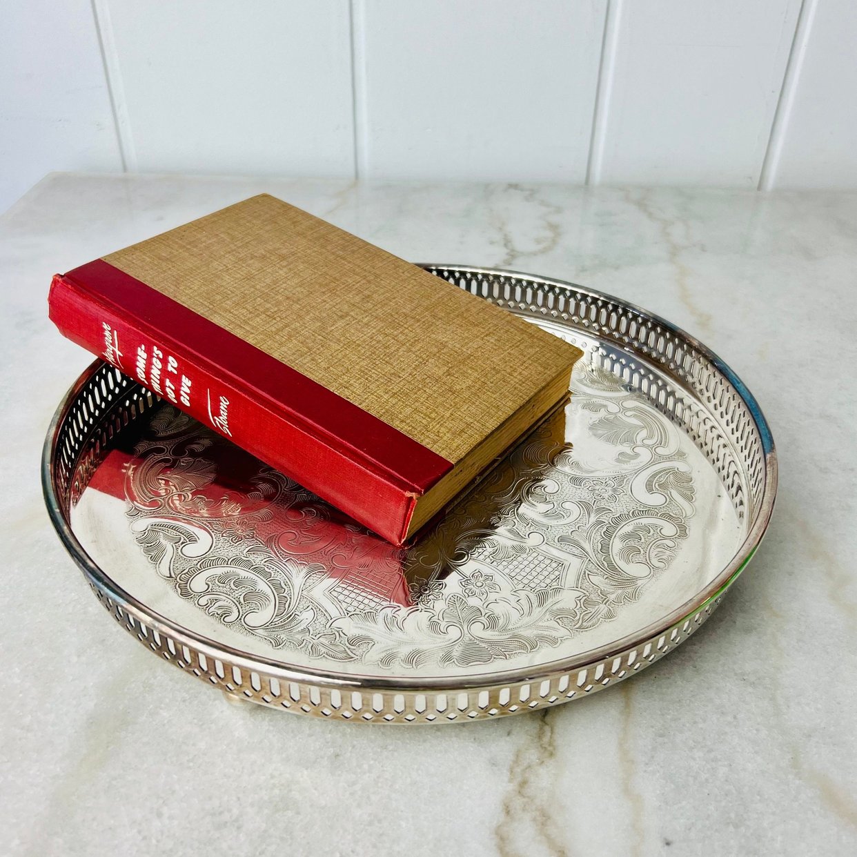 Antique Morton Parker Silver Serving Tray, Marlboro Plate 2036, 12 ...