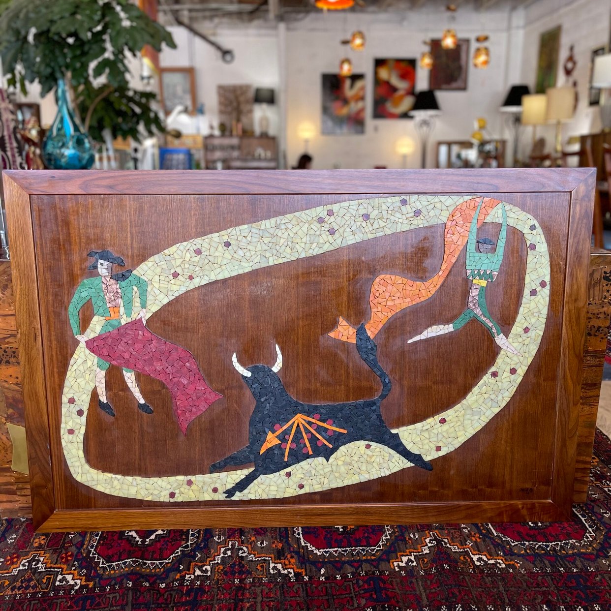 Mid Century Matador Mosiac Tile Artwork | Urban Goods - San Antonio, TX ...