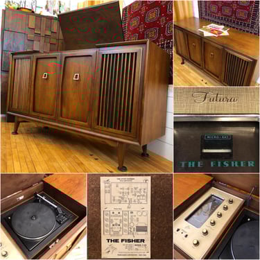 Fisher Futura F-59 Console Stereo | MidModMen+friends - St. Paul, MN ...