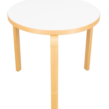 Alvar Aalto Artek Mid-Century Modern Round Table | Showplace Antique ...