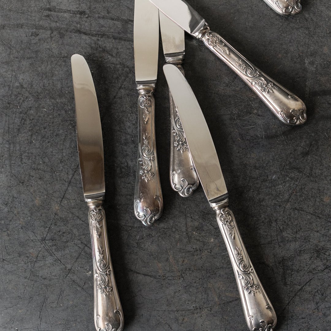 Vintage French Butter Knife Set of 6 | Elsie Green | Concord, CA