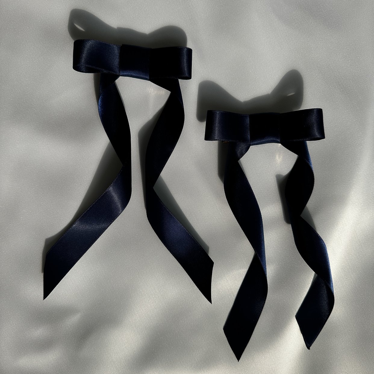 Bow Clip Duo in Midnight Blue | Banshee - Portland, OR | ATTIC