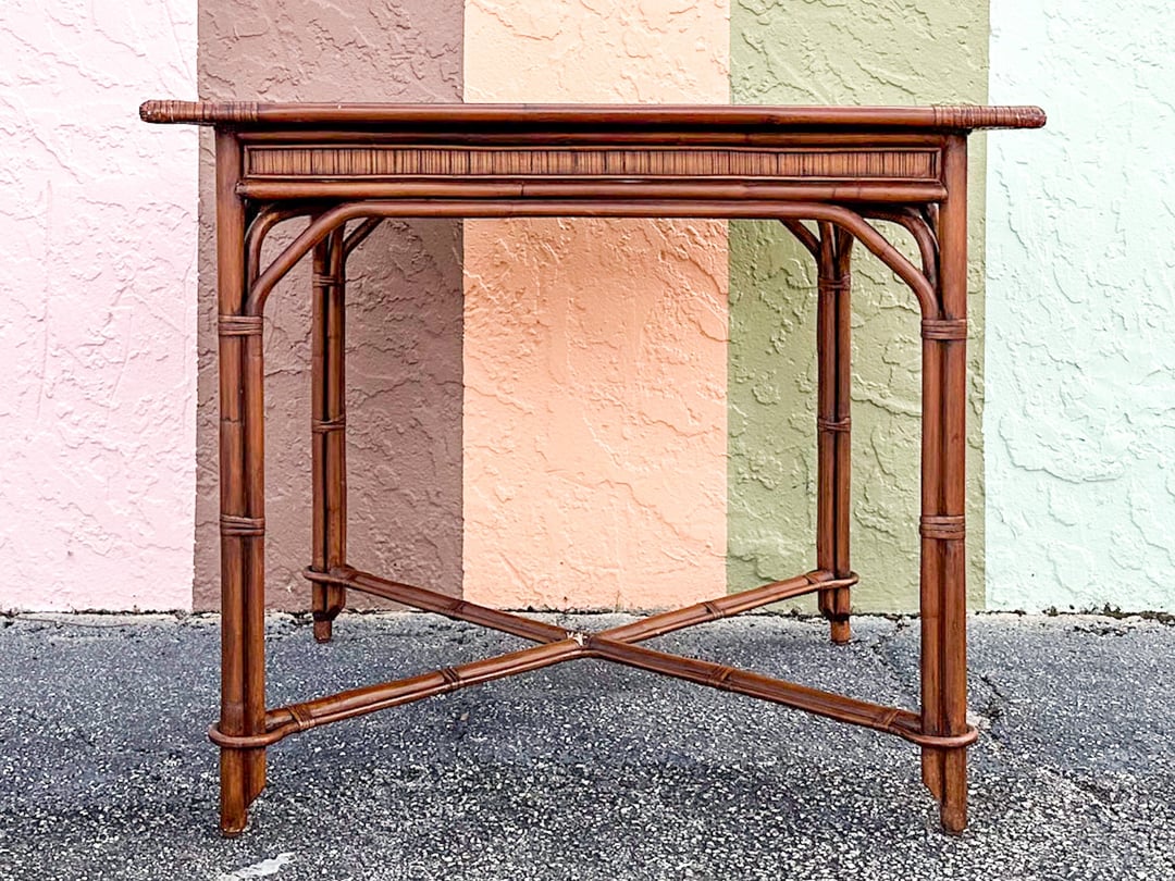 Rattan Backgammon Table | Palm Beach Regency | Lake Park, FL